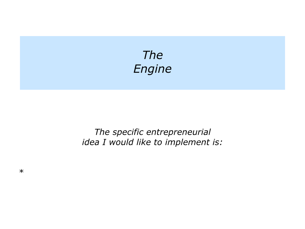 The Entrepreneurship, Engine And Excellence Approach - The Positive ...
