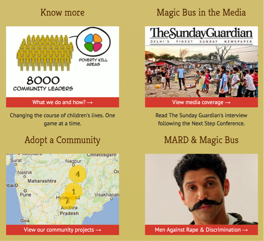 M is for Magic Bus: Encouragement From Childhood To Livelihood - The ...