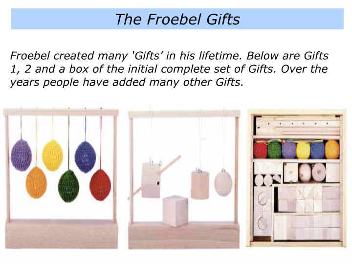 F is for Friedrich Froebel: His Educational Work And Legacy - The ...