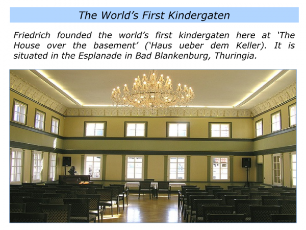 F is for Friedrich Froebel: His Educational Work And Legacy - The ...