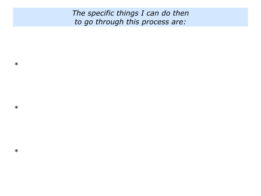 The Passing On Experience Approach - The Positive Encourager