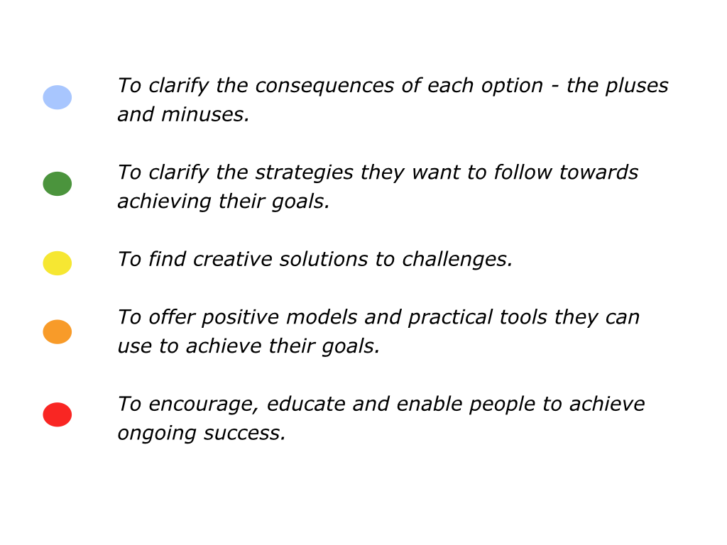 C is for Choice Therapy - The Positive Encourager