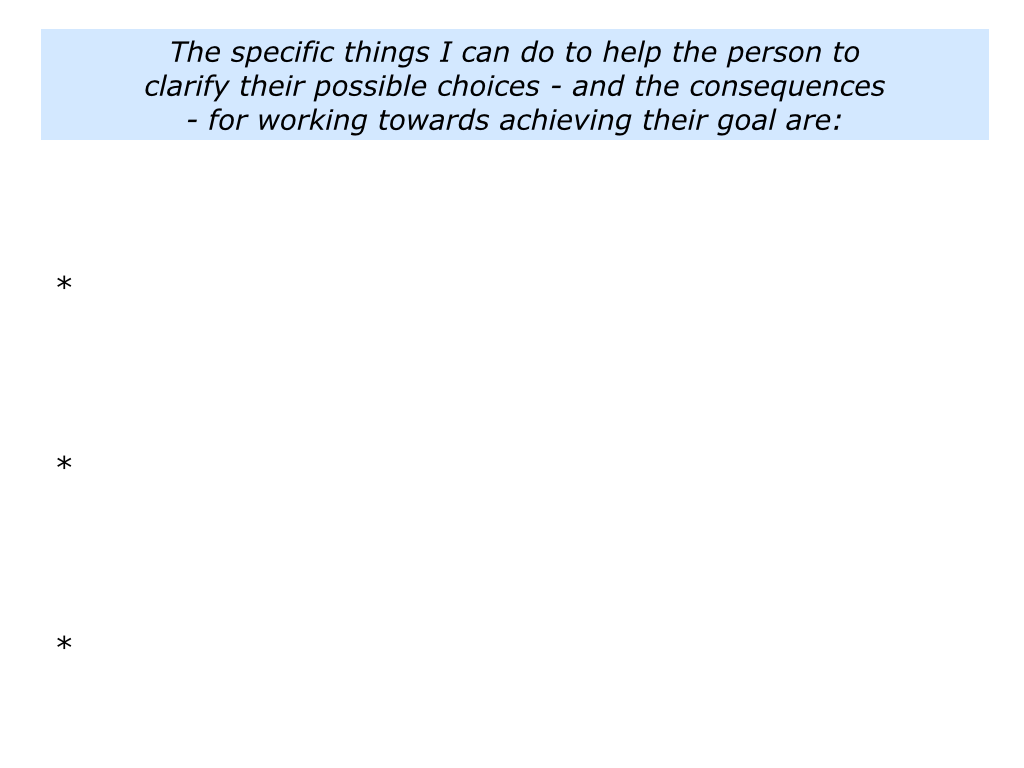 The Choice Therapy Approach - The Positive Encourager