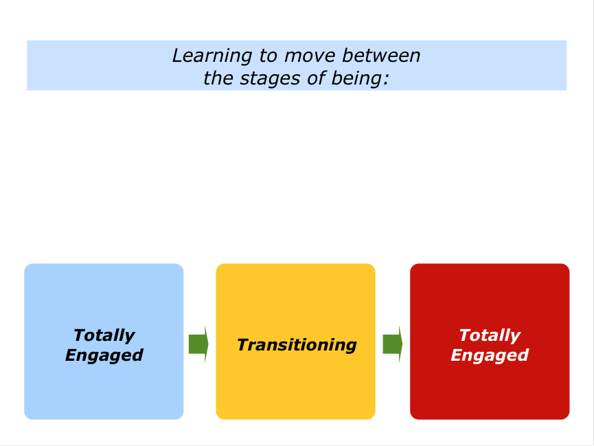 T is for Making Transitions Between Activities In Which You Want To Be ...