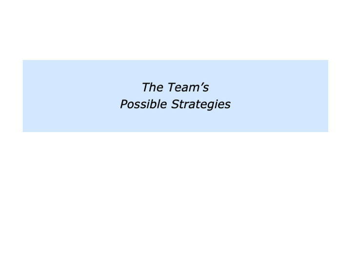 The Right Strategy Approach - The Positive Encourager