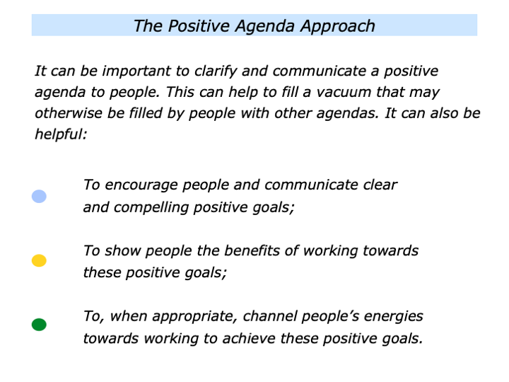 The Positive Leadership Approach - The Positive Encourager