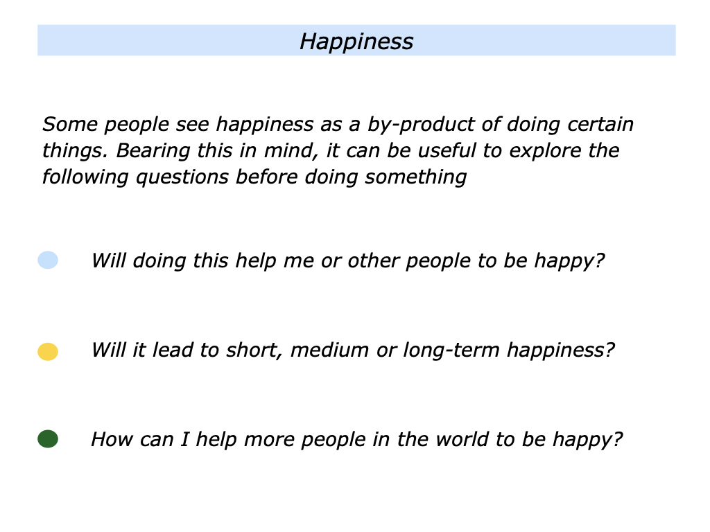 The Happiness Approach - The Positive Encourager