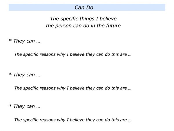 The Building On What People Can Do - Rather Than What They Can't Do ...