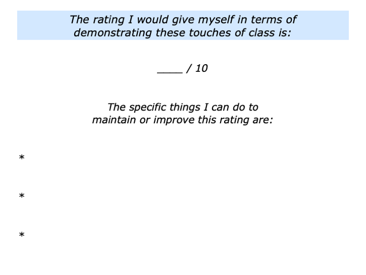 The Class Act Approach - The Positive Encourager