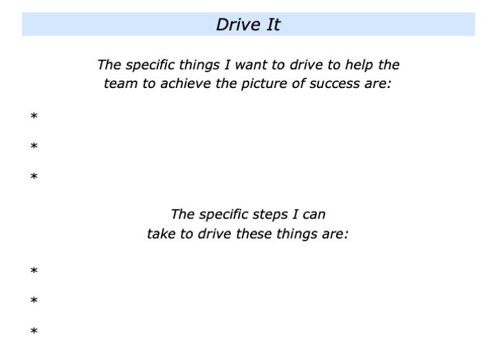 The Drive It, Delegate It And Ditch It Approach - The Positive Encourager