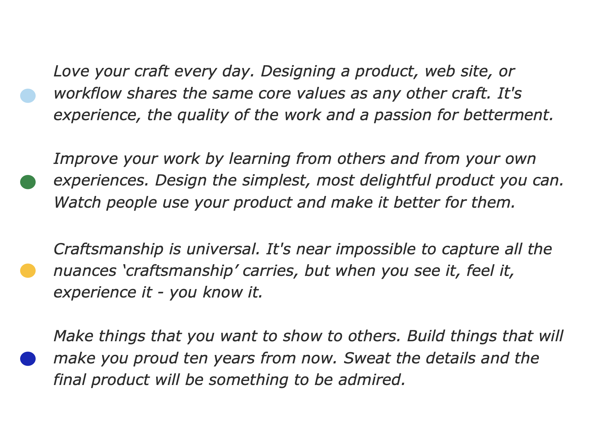 The Craft Approach - The Positive Encourager