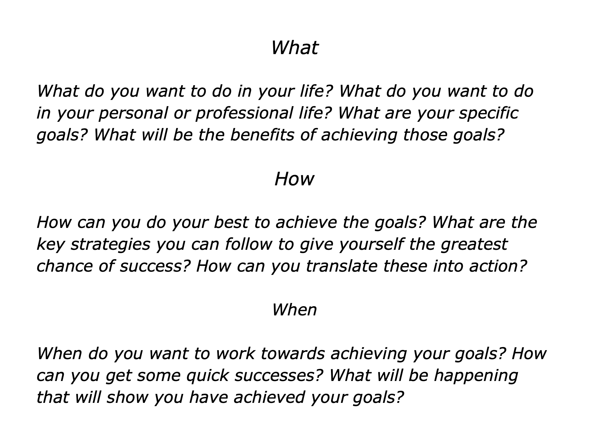 The Picture Of Success Approach - The Positive Encourager