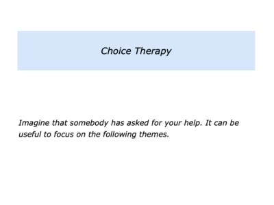 The Choices And Consequences Approach - The Positive Encourager