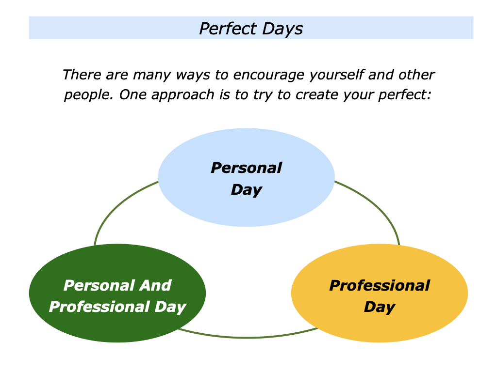 The Perfect Days Approach - The Positive Encourager