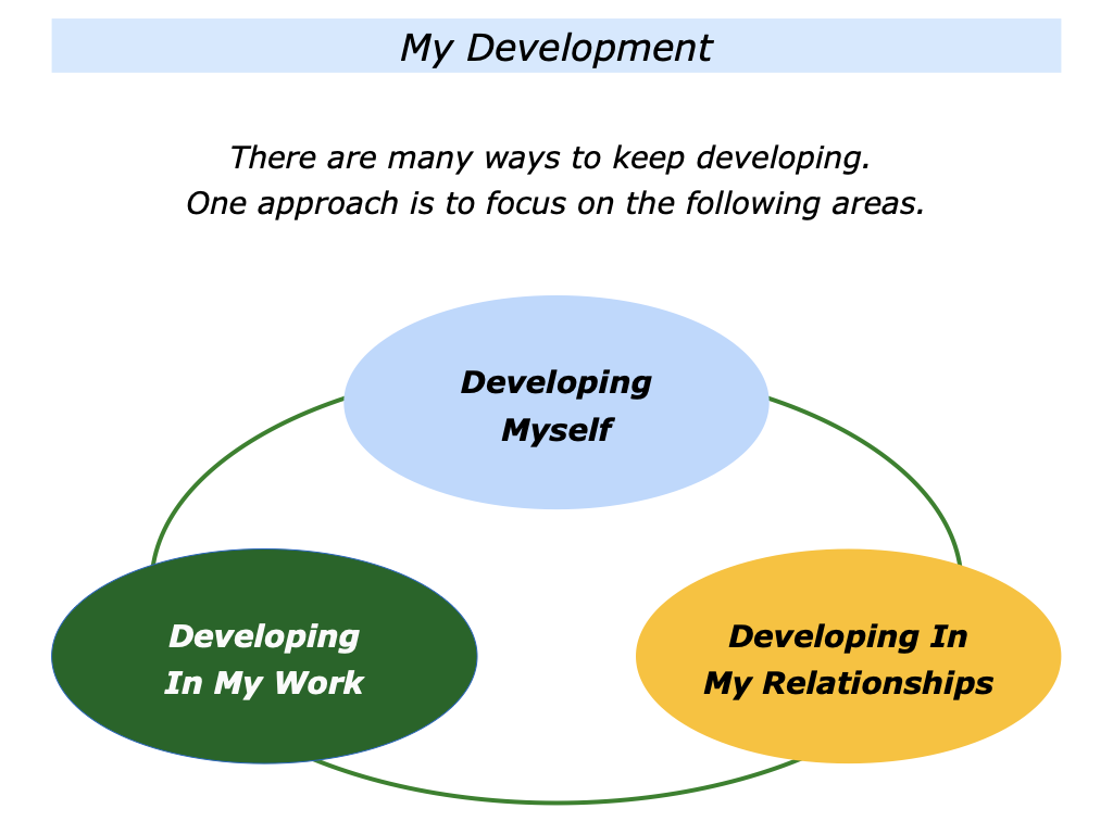 The Managing Your Development Approach - The Positive Encourager