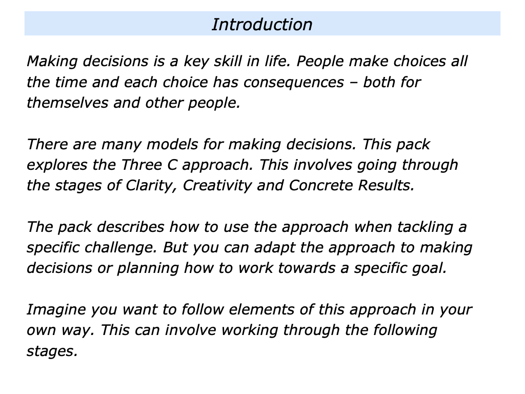 The Choices And Consequences Approach - The Positive Encourager