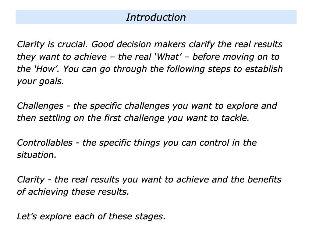 The Choices And Consequences Approach - The Positive Encourager