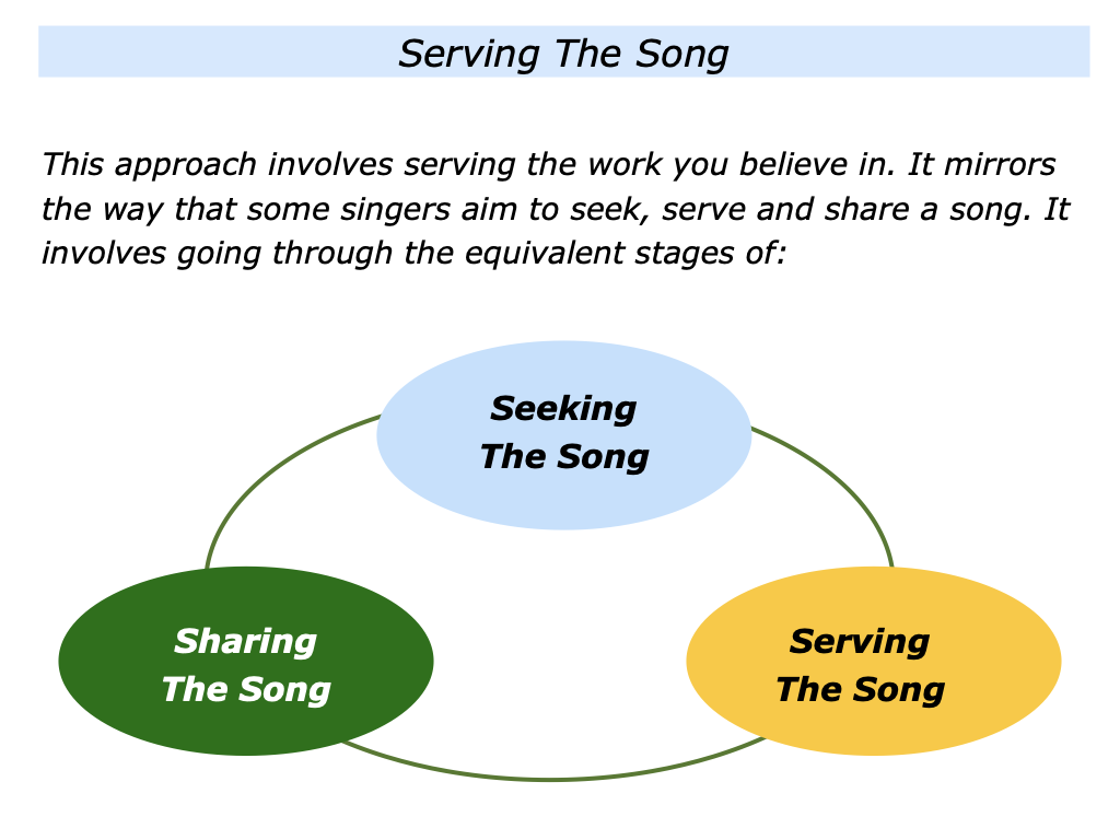 The Serving The Song Approach - The Positive Encourager