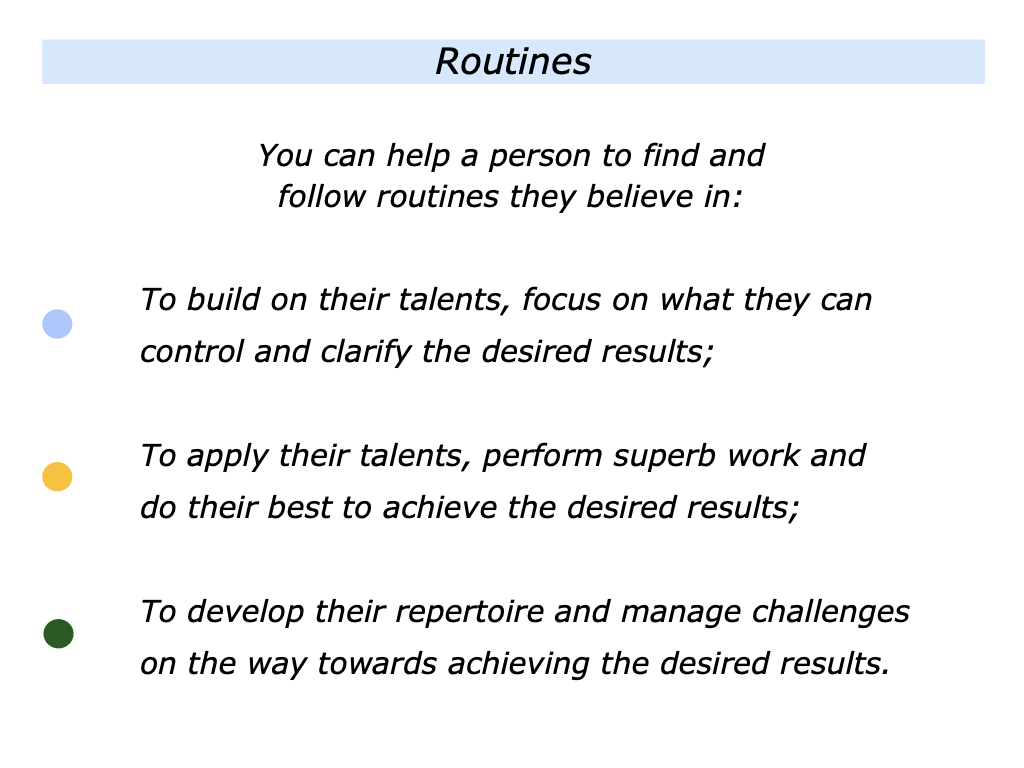 The Raw Talent, Routine And Results - The Positive Encourager