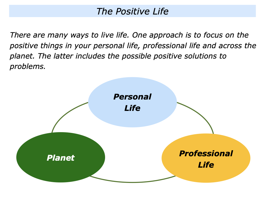 The Positive Things In Life Approach - The Positive Encourager