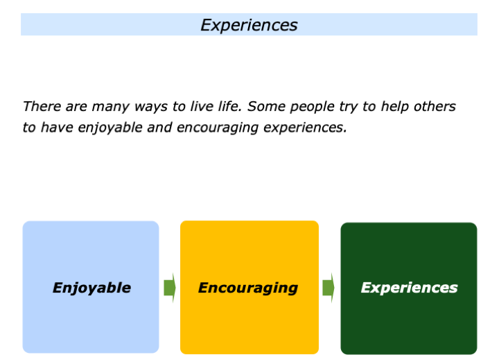 The Enjoyable And Encouraging Experiences Approach - The Positive ...