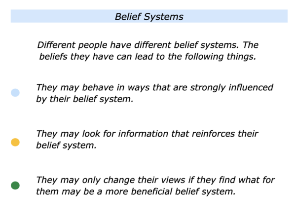 The Belief Systems Approach - The Positive Encourager