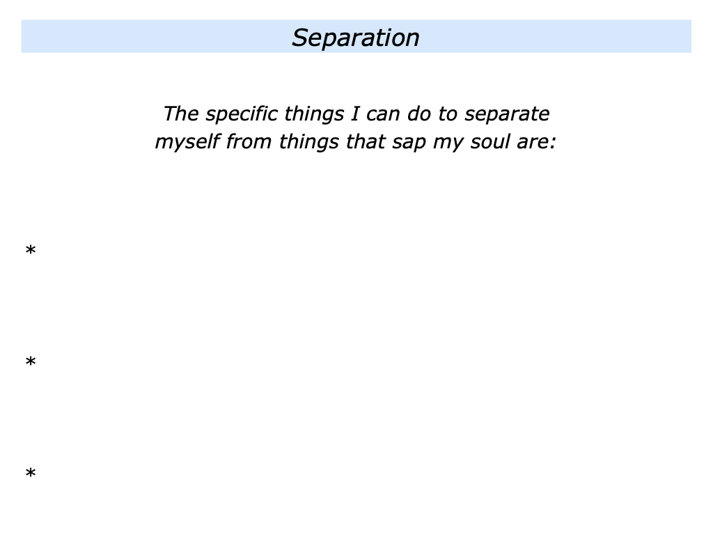 The Staying Sane By Separating Yourself From Certain Things Approach ...