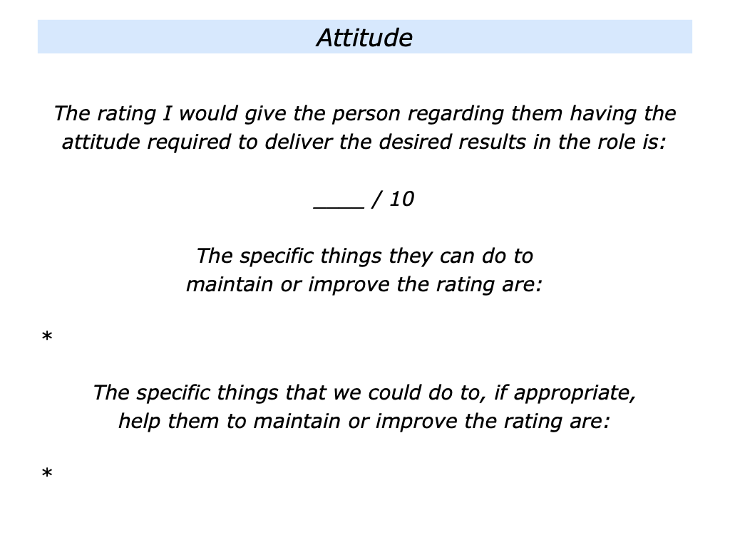 The Attitude, Ability And Achievement Approach - The Positive Encourager